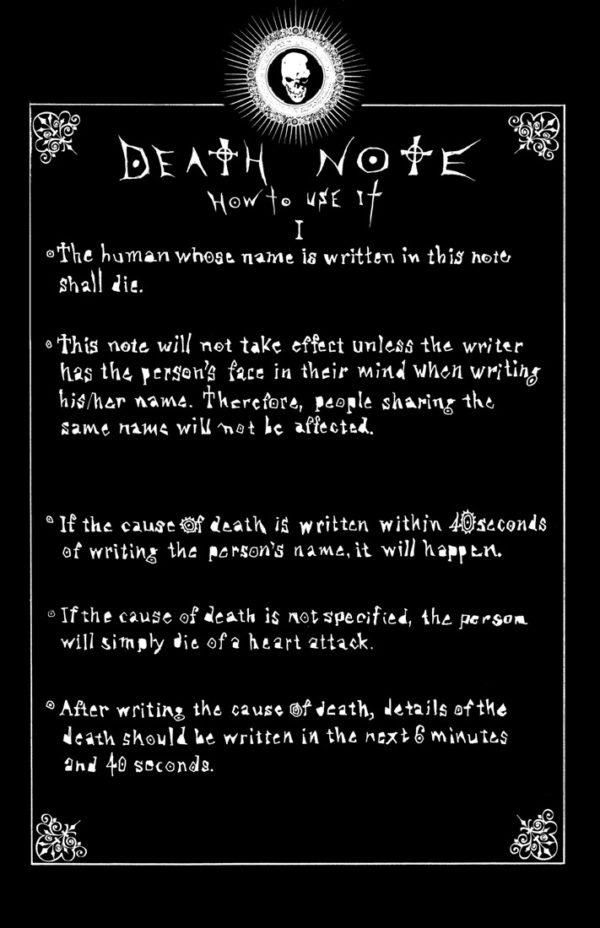 Review: Death Note Vol. 1 - Geeks Under Grace