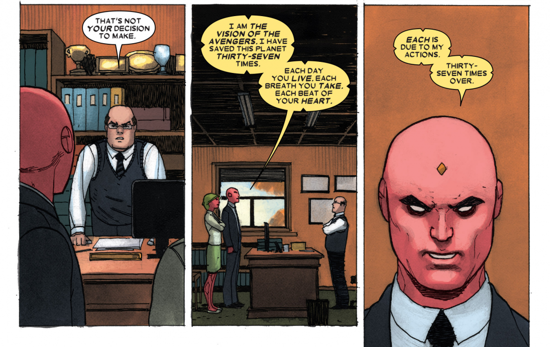 Review – The Vision Vol. 1: Little Worse Than A Man - Geeks Under Grace