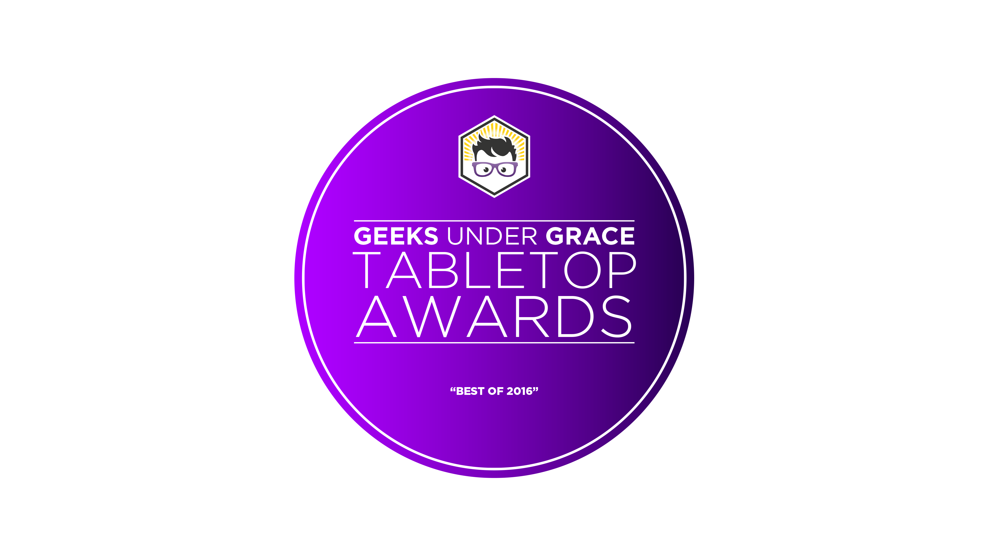 2016 Geeks Under Grace Tabletop Awards