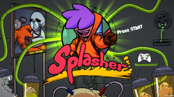 Review: Splasher (PS4) - Geeks Under Grace