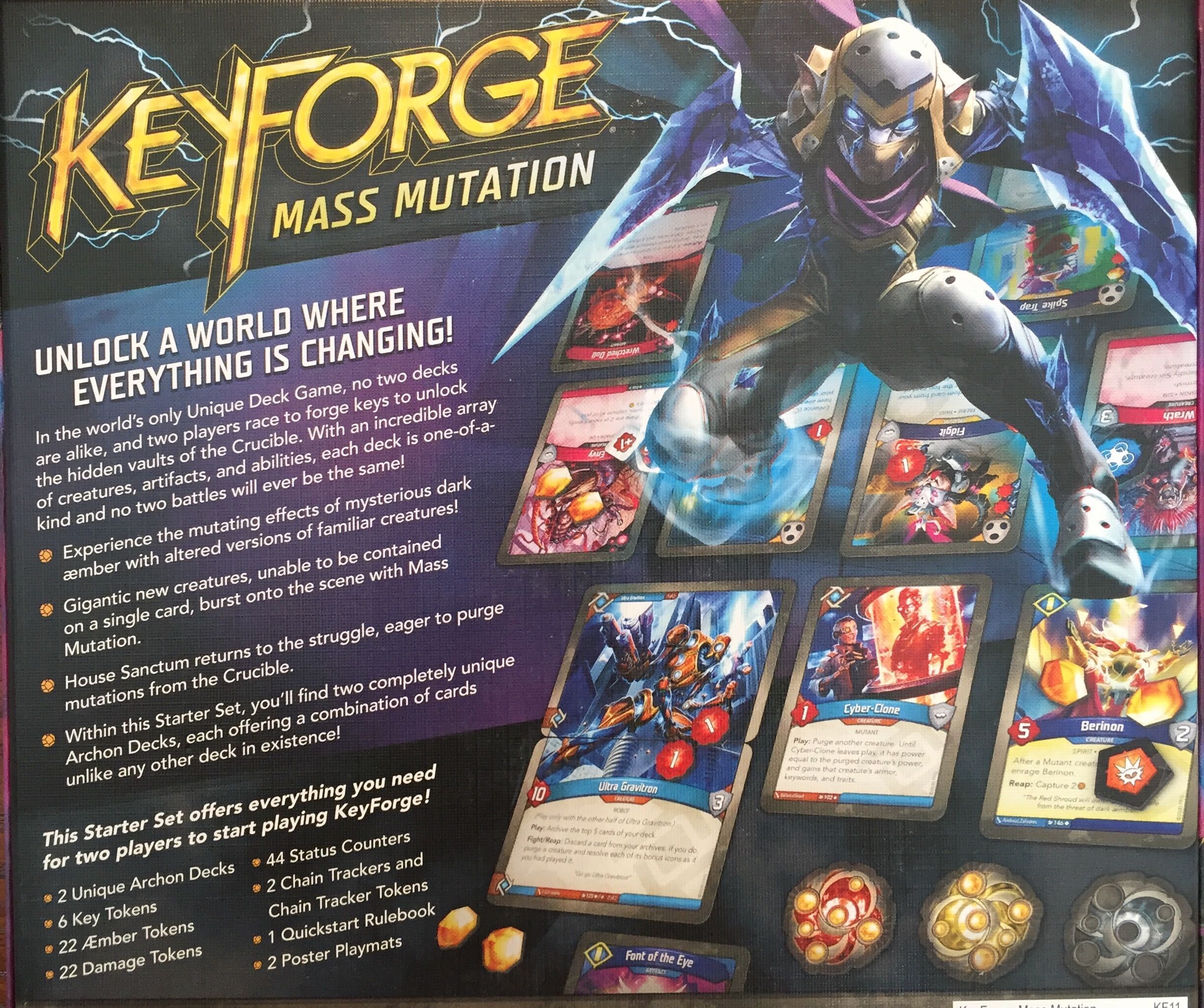 Review: KeyForge: Mass Mutation Two-Player Starter Set - Geeks Under Grace