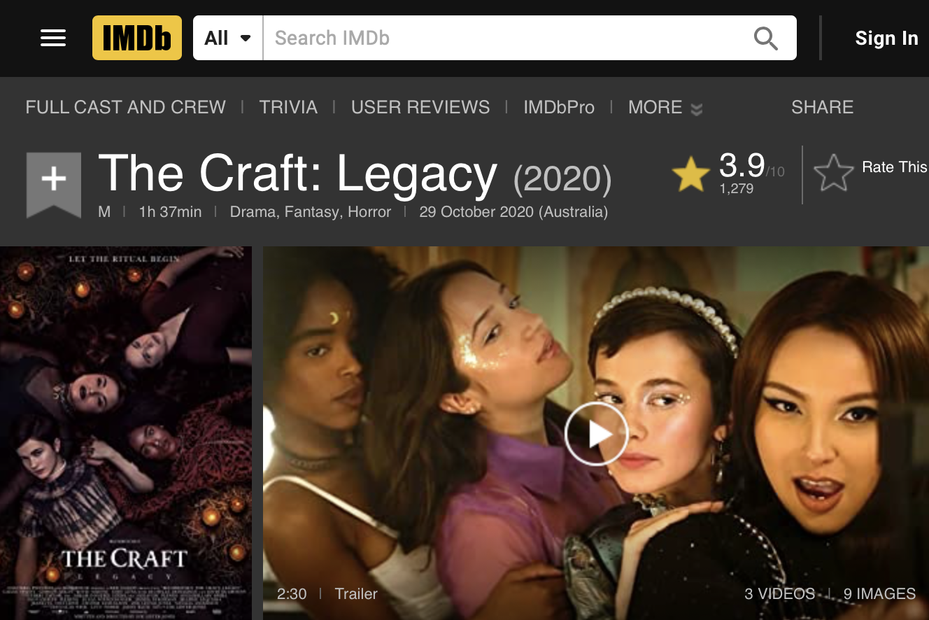 Review – The Craft: Legacy - Geeks Under Grace