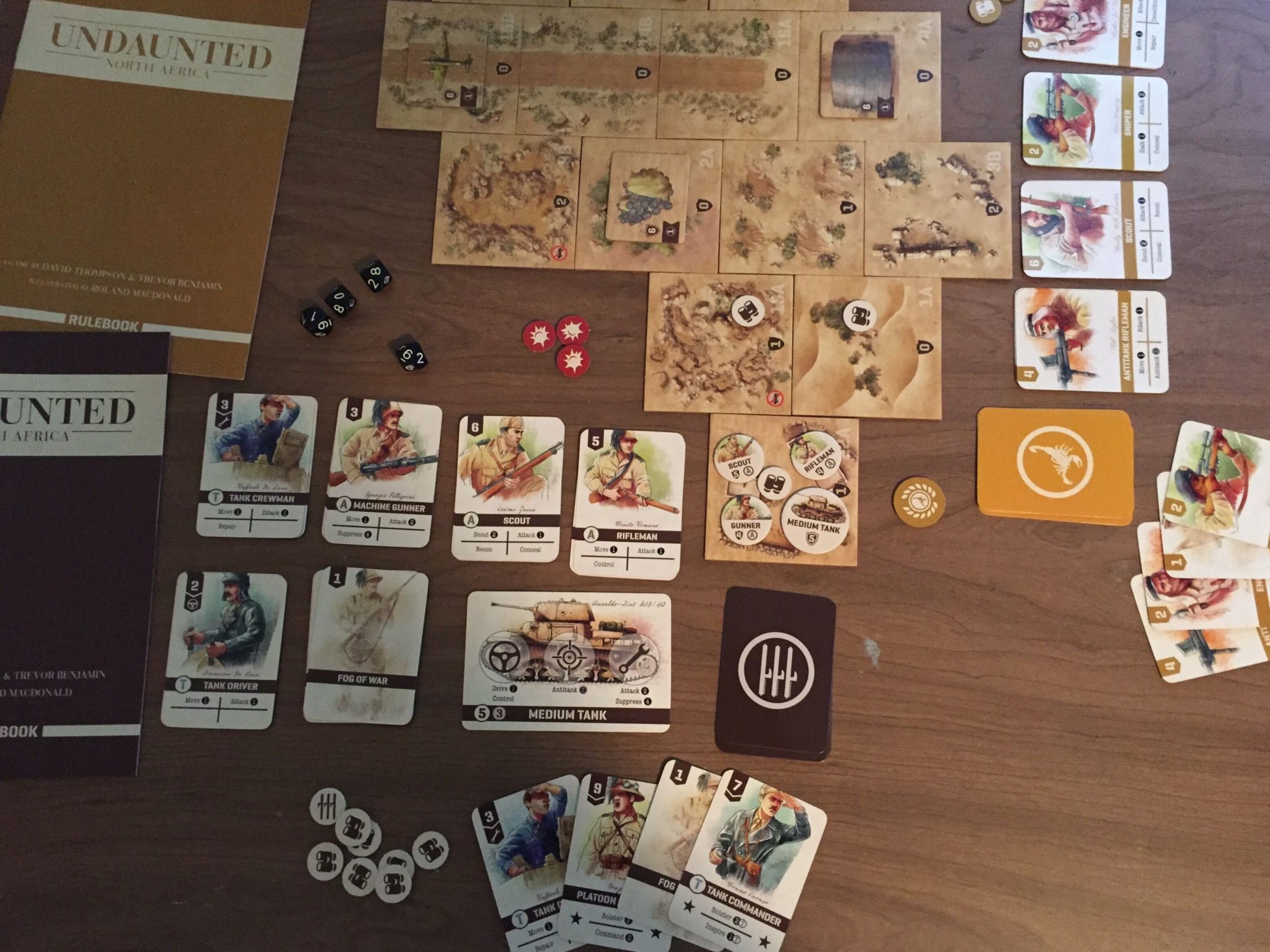 Review – Undaunted: North Africa - Geeks Under Grace