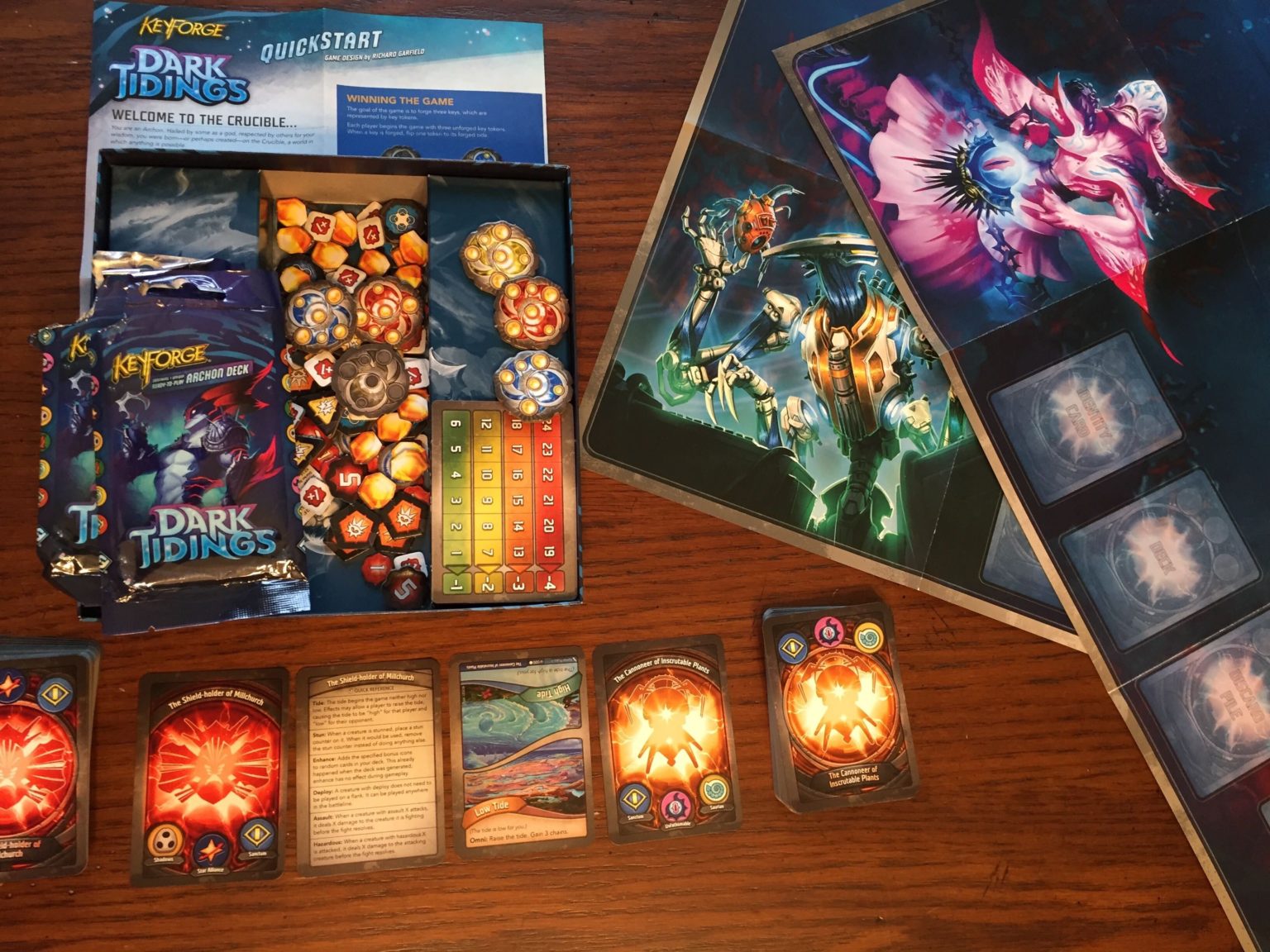Review – KeyForge: Dark Tidings - Geeks Under Grace