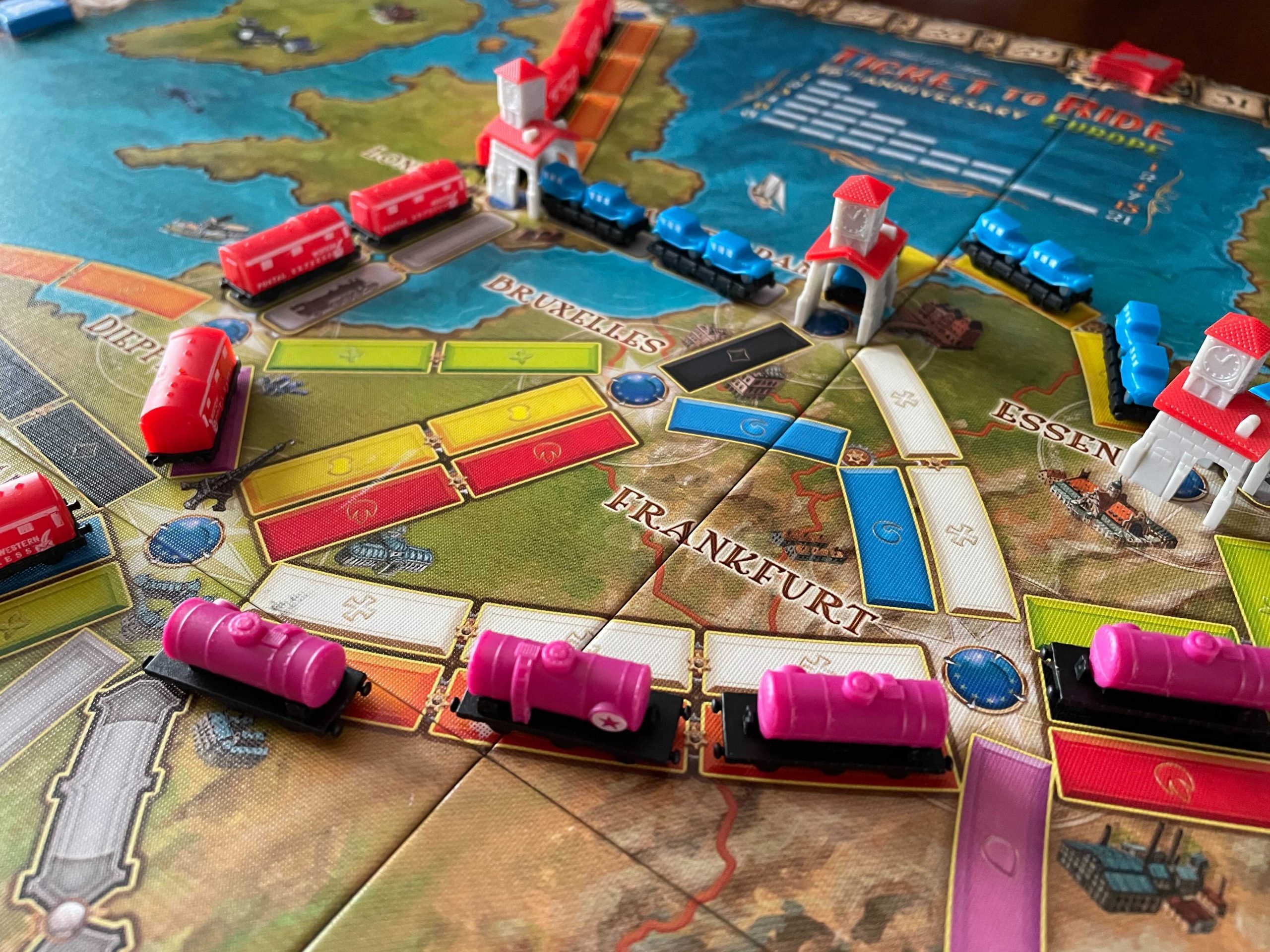 Review – Ticket To Ride: Europe 15th Anniversary - Geeks Under Grace