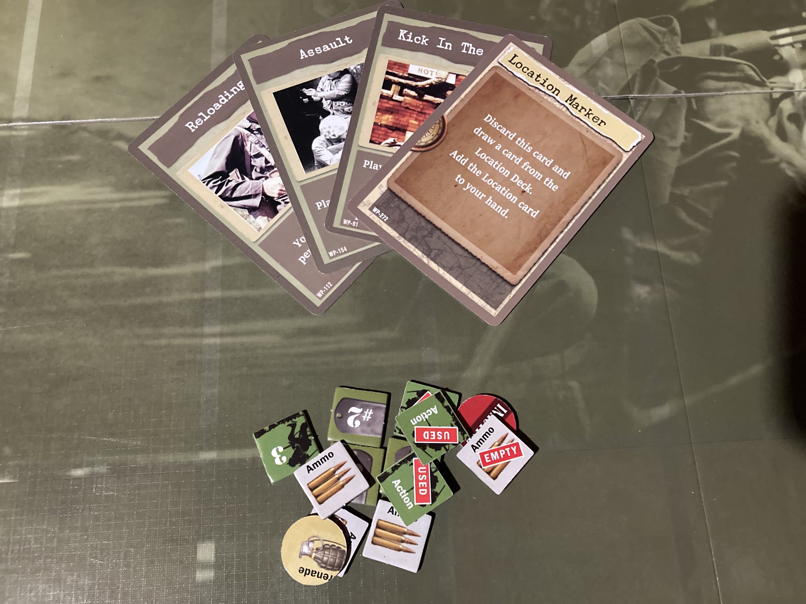 Review - Warfighter: The WWII Pacific Combat Card Game - Geeks Under Grace