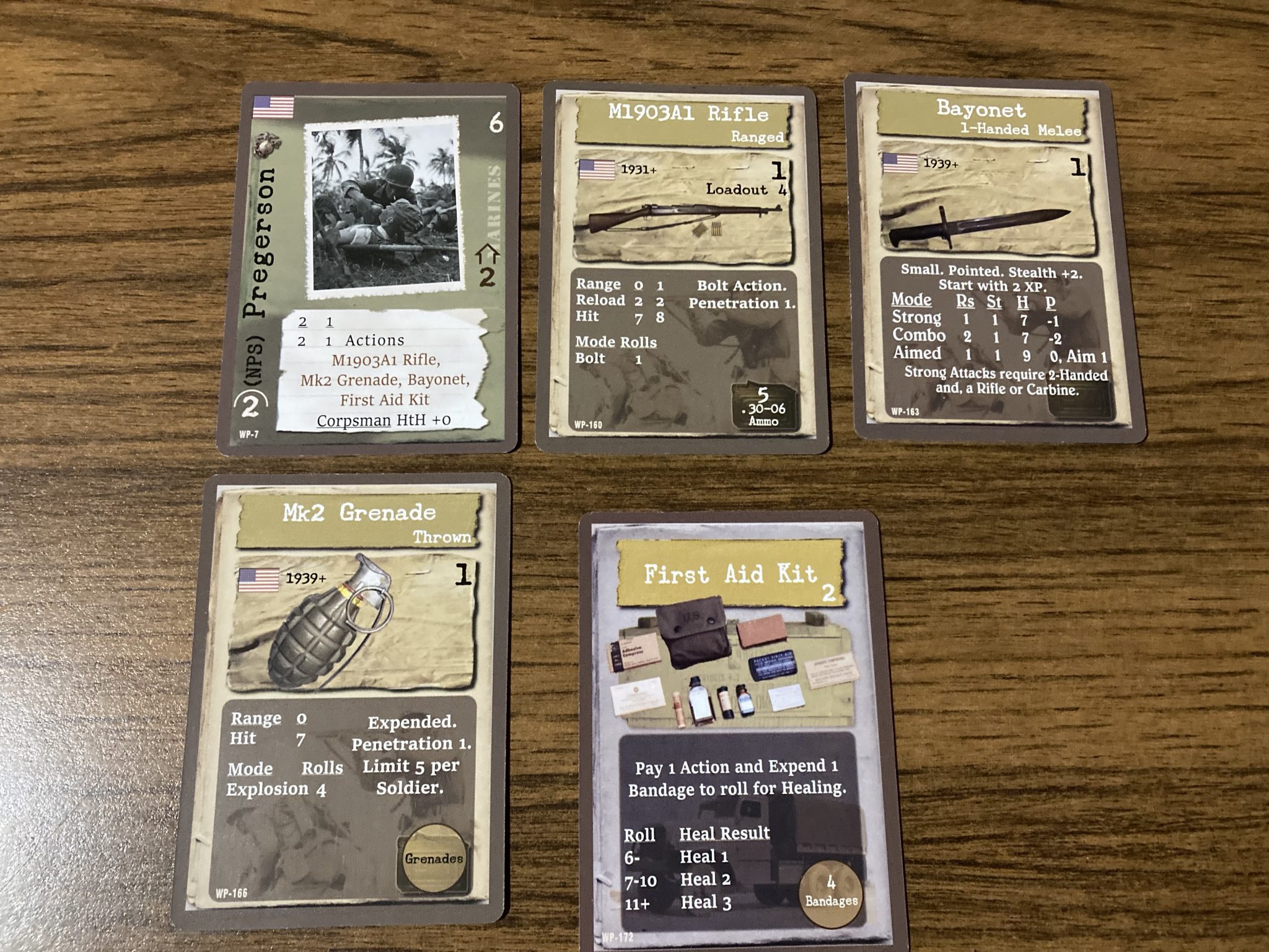 Review - Warfighter: The WWII Pacific Combat Card Game - Geeks Under Grace