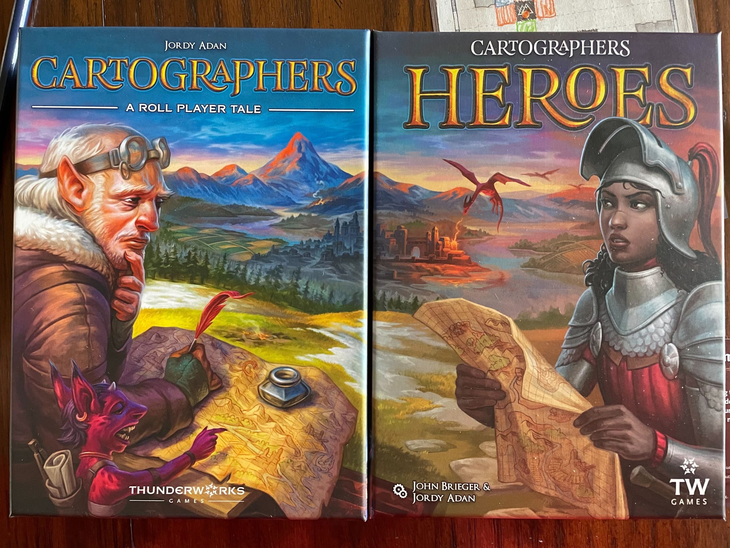 Review – Cartographers Heroes - Geeks Under Grace