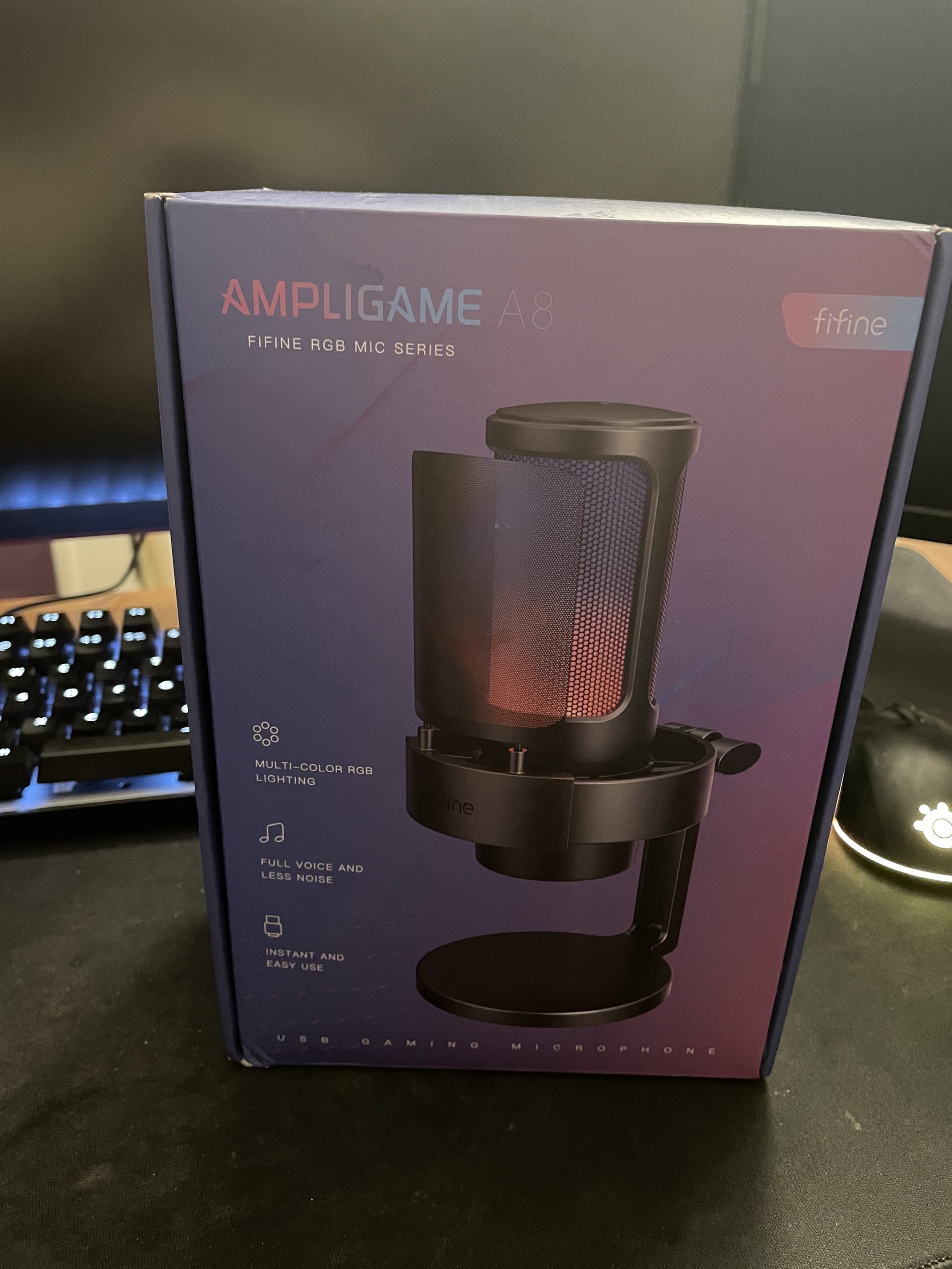 Product Review - FIFINE Ampligame A8 USB Microphone - Geeks Under Grace