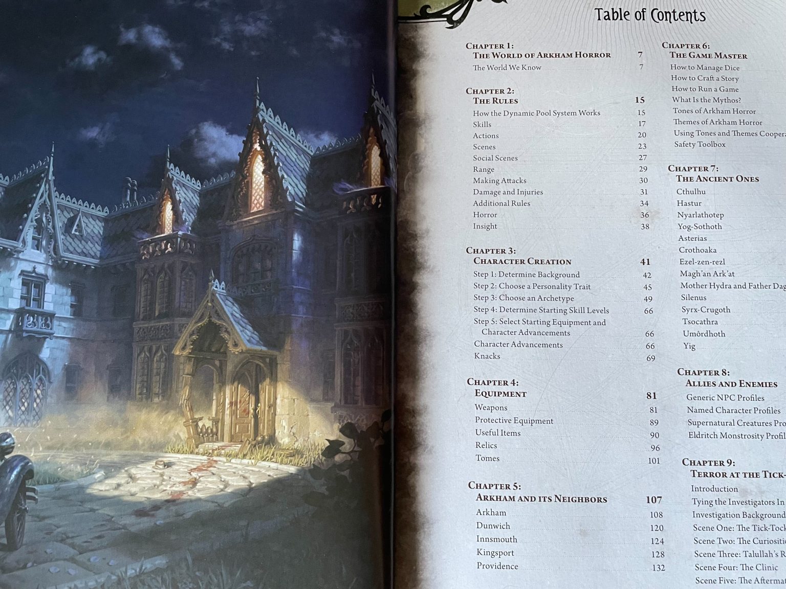 Review – Arkham Horror RPG Core Rulebook - Geeks Under Grace
