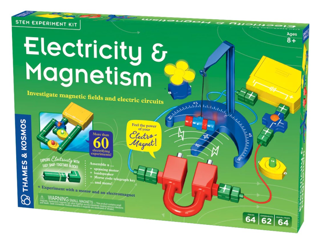 Review – Thames & Kosmos Electricity & Magnetism Kit - Geeks Under Grace